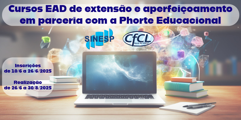 SINESP oferece cursos de extensão e aperfeiçoamento em parceria com a ...