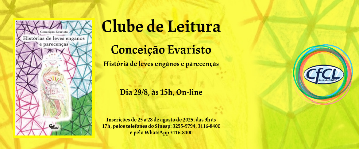 Clube de Leitura se reúne de forma on-line para discutir obra da ...